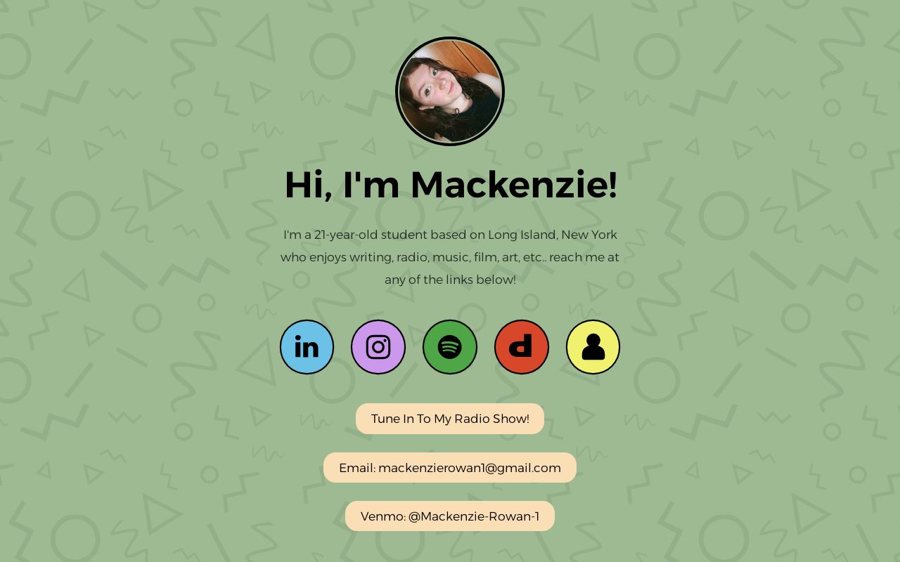 mackenzie's space!